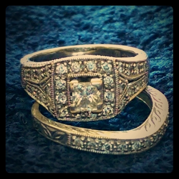 Fred Meyers Jewellers | Jewelry | Diamond Engagement Ring Set | Poshmark